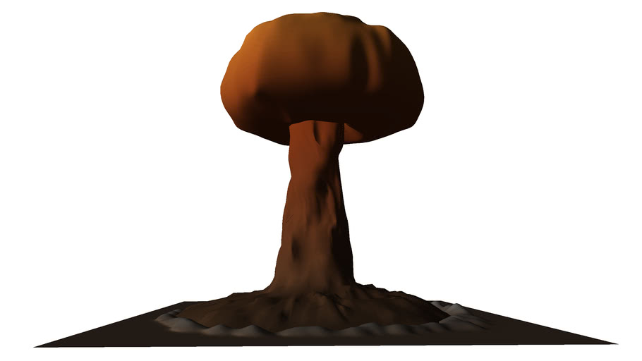 mushroom cloud | 3D Warehouse