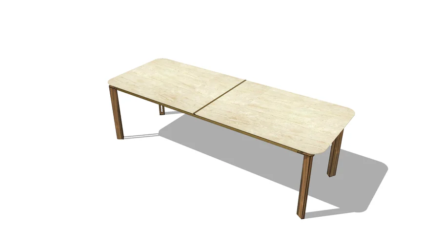 Mesa de Jantar Vis a Vis | 3D Warehouse