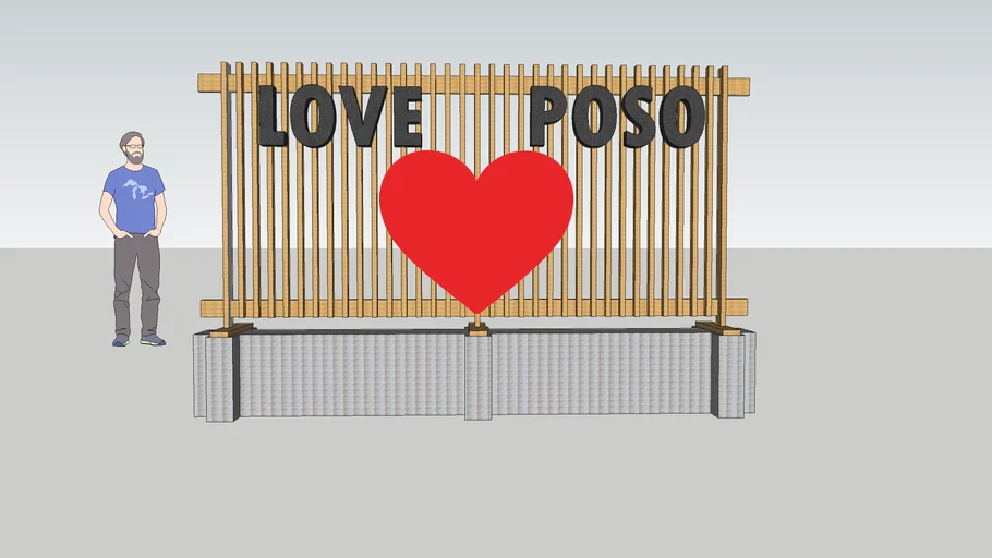 Love Poso | 3D Warehouse