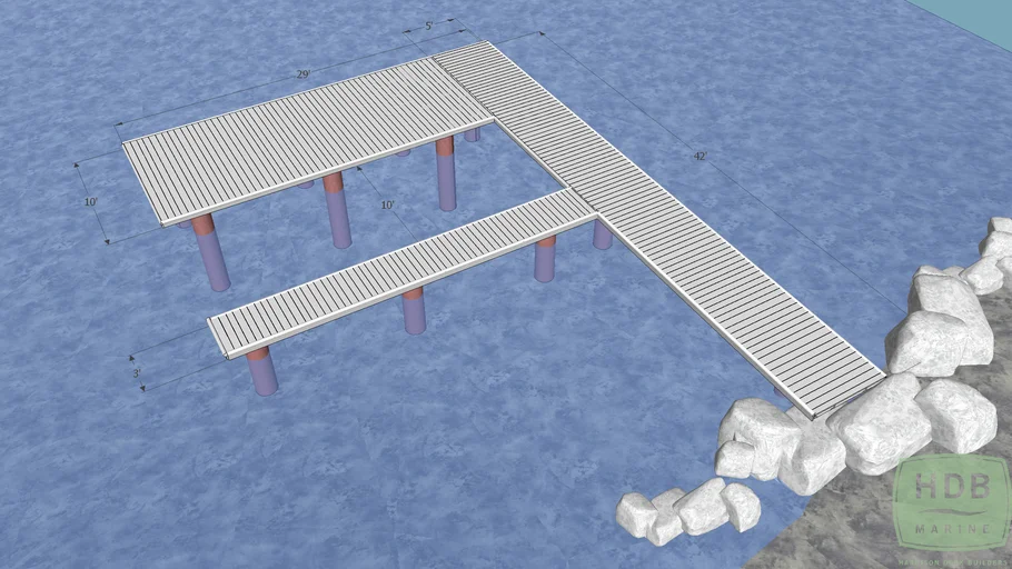 Dock Model | 3D Warehouse