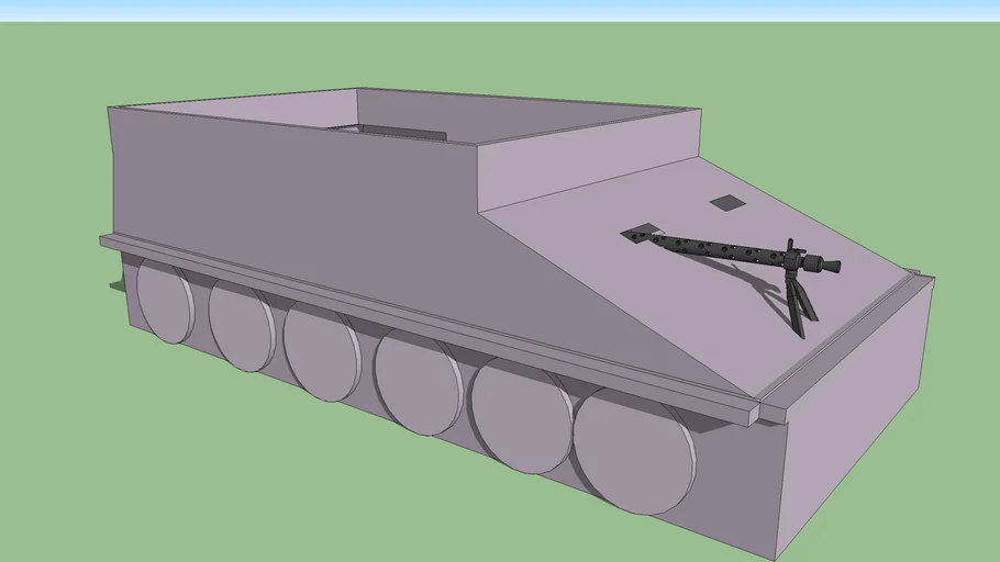 Half track | 3D Warehouse