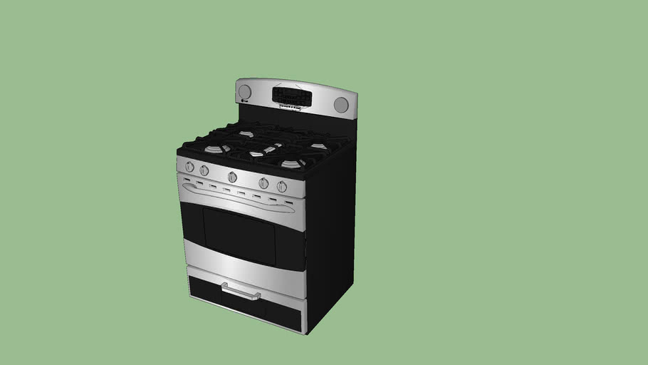 gas range | 3D Warehouse