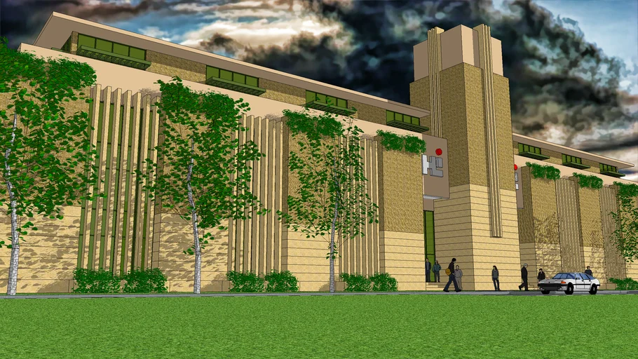 PHARMACEUTICAL LABORATORY & CORPORATE HQ | 3D Warehouse