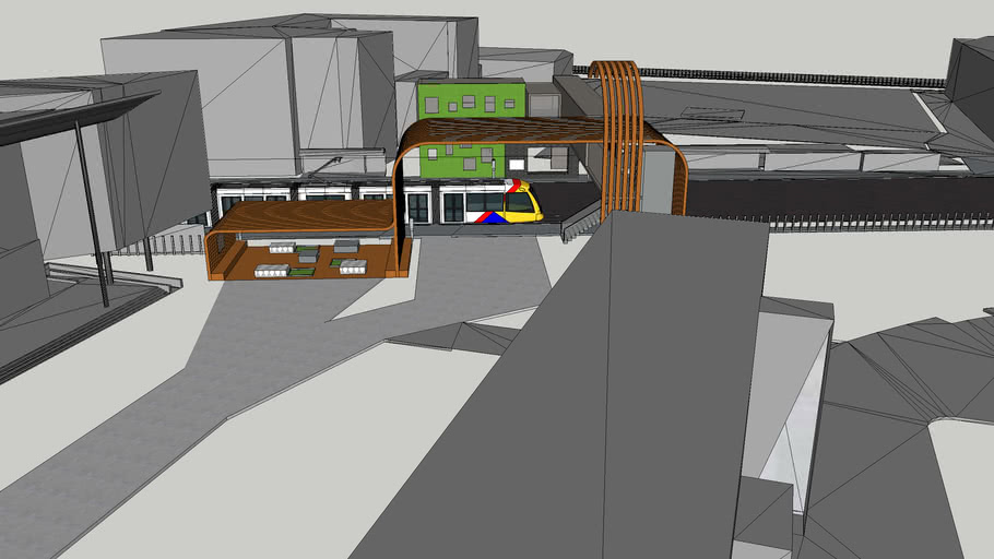 ARCH1101 The Stop - Nicole Morelli Harangozo | 3D Warehouse