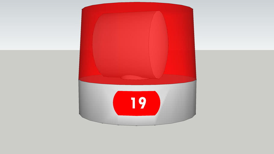 TBOLT model 19 beacon light | 3D Warehouse