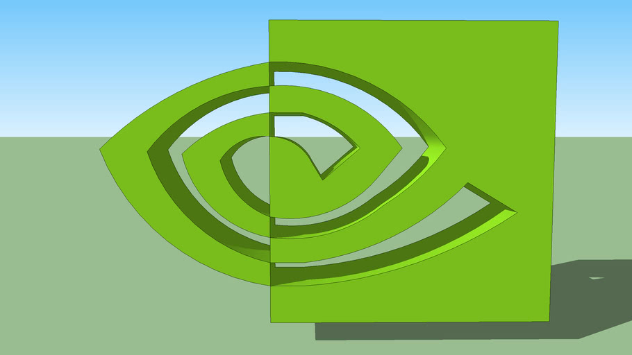 Nvidia Logo | 3D Warehouse