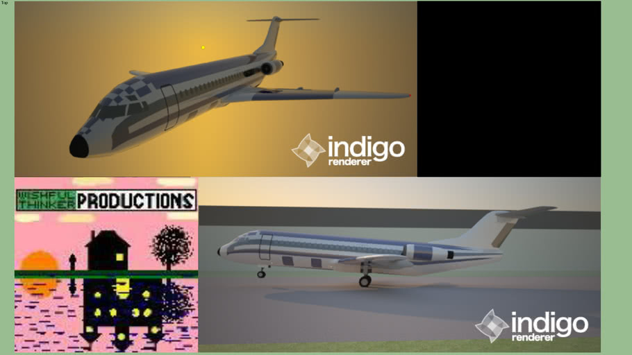 WTP Corperate Jet Renders | 3D Warehouse