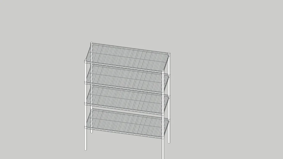 Wire Rack Low Poly | 3D Warehouse