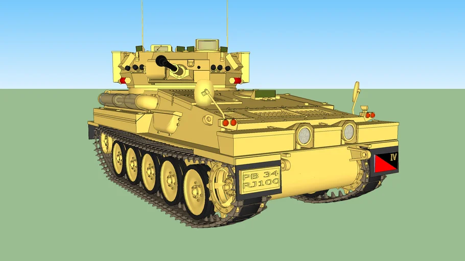 FV107 scimitar | 3D Warehouse