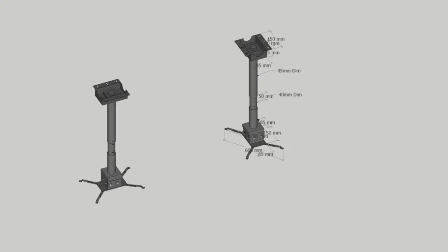 Projector Mount | 3D Warehouse