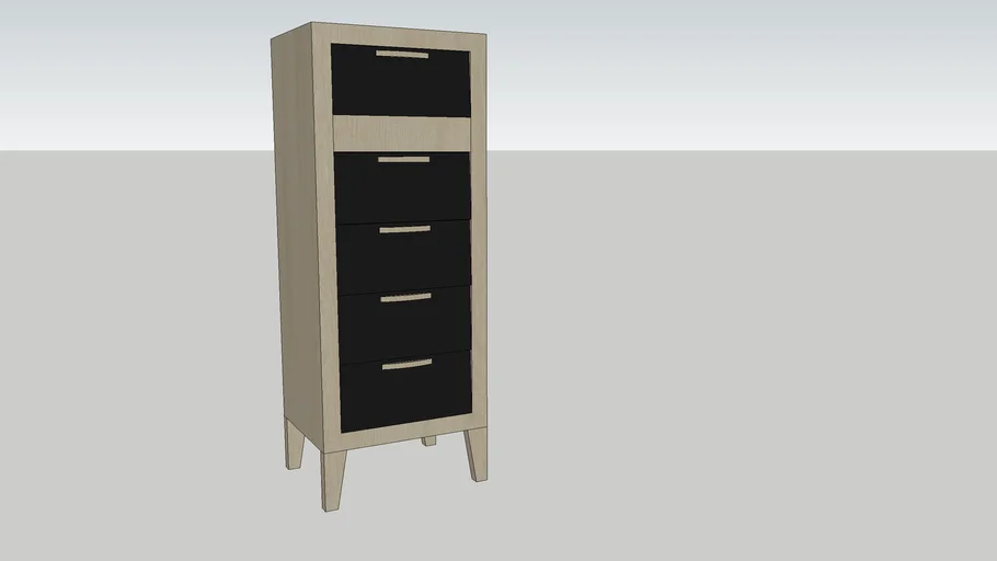 Semainier M. Marius Ethnicraft | 3D Warehouse