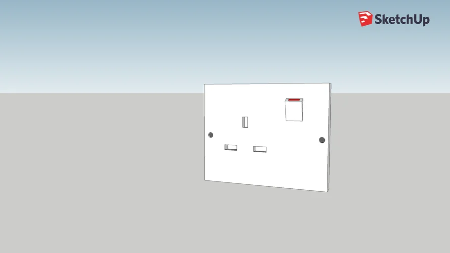 UK Power Outlet. | 3D Warehouse
