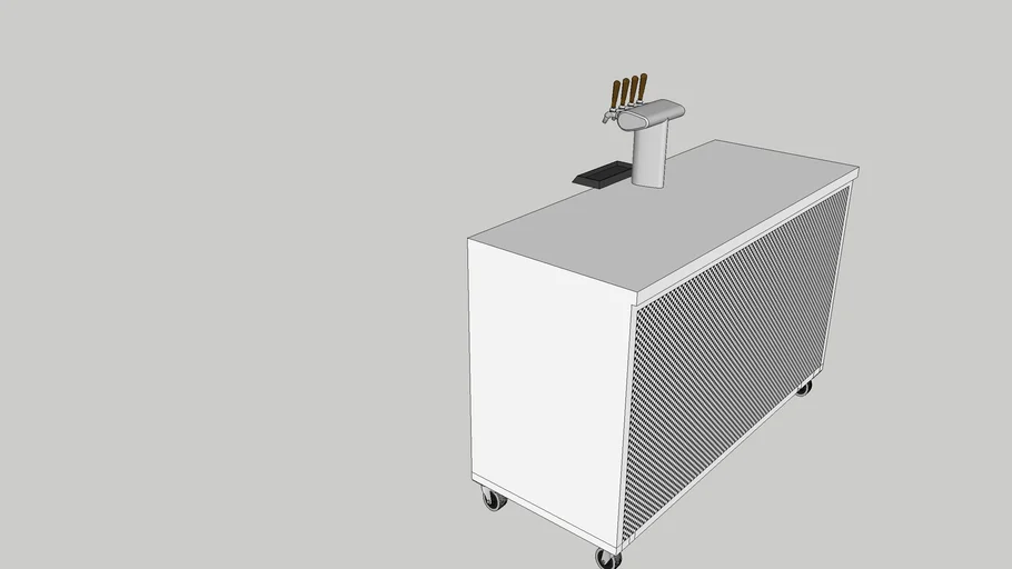mobile bar | 3D Warehouse