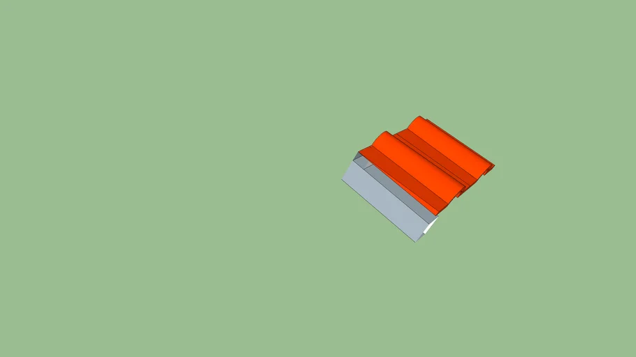 kaso genteng reng | 3D Warehouse