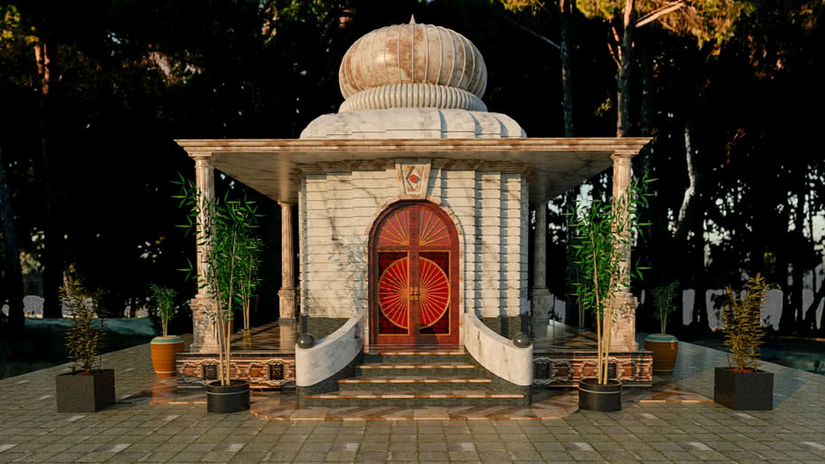 Indian Hindu Goddess temple | 3D Warehouse