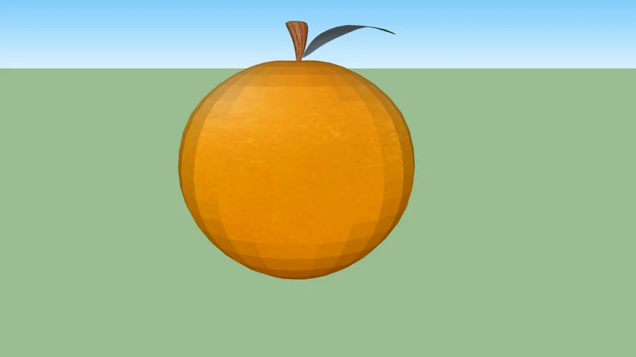 Orange | 3D Warehouse