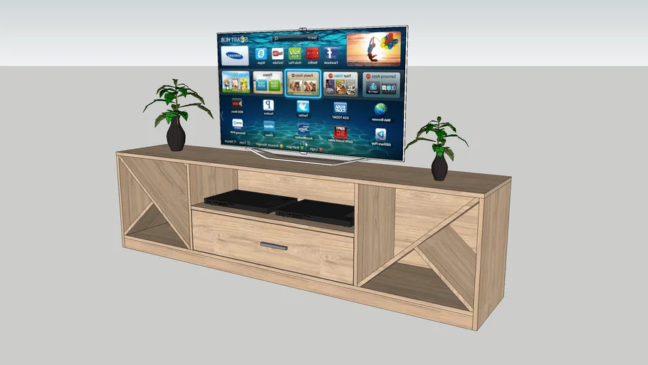 TV TROLLEY & CABINET | 3D Warehouse