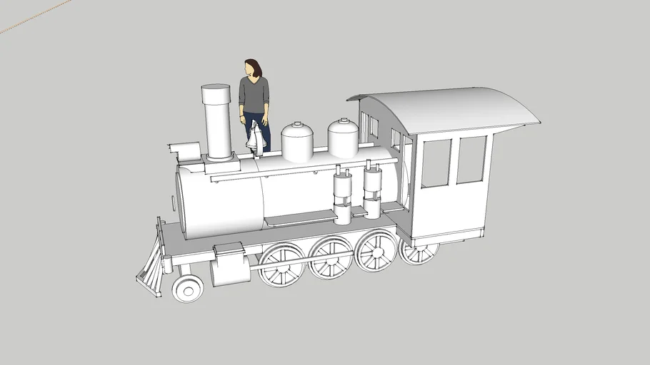 Longmont Museum Train | 3D Warehouse