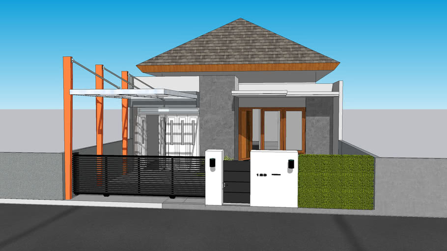 rumah minimalis | 3D Warehouse