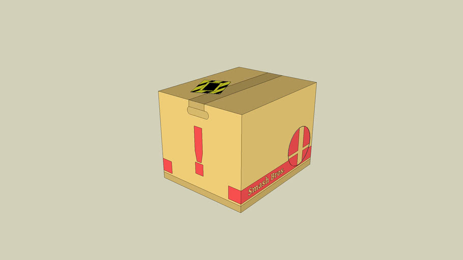 Snakes cardboard box | 3D Warehouse