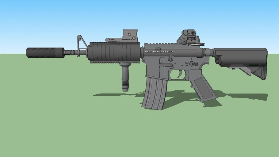 M4 Assault Rifle | 3D Warehouse