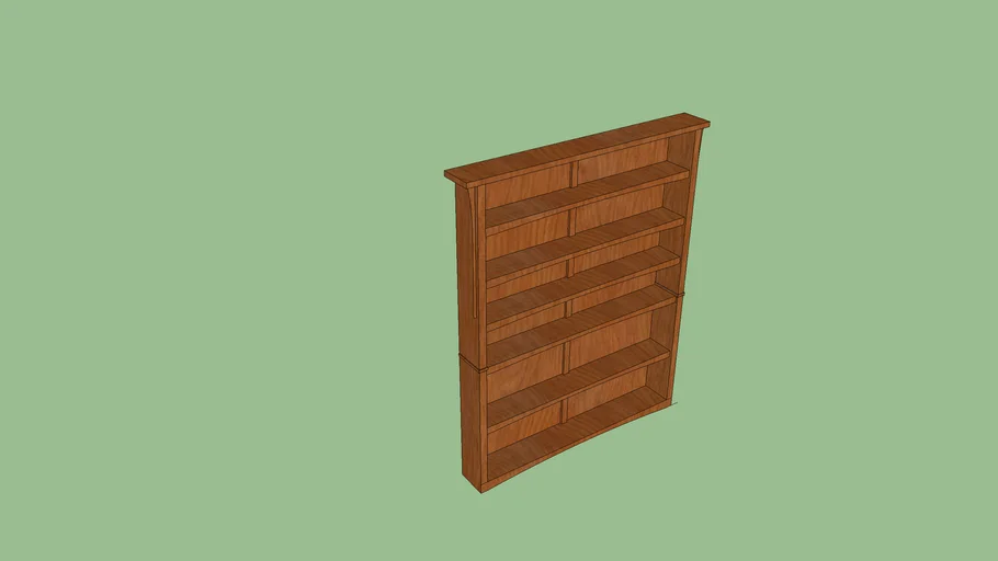 mission book case | 3D Warehouse