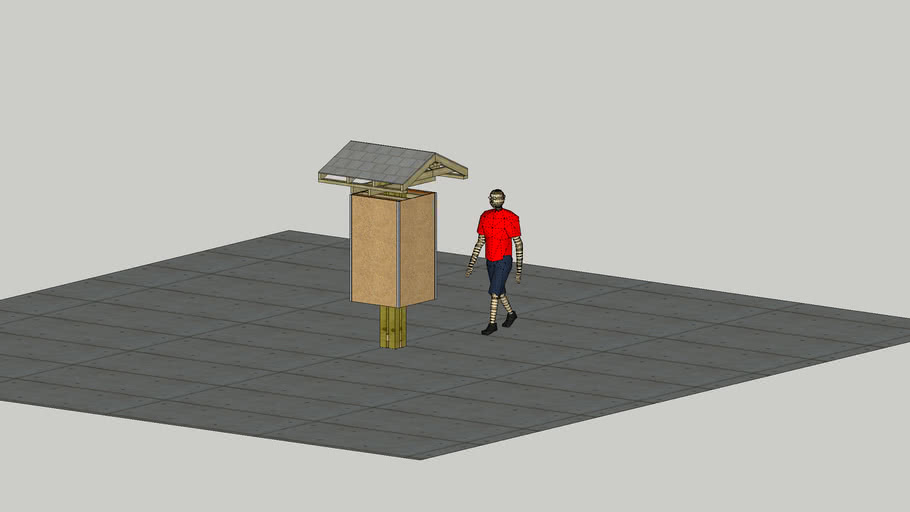 Community Signage Board | 3D Warehouse