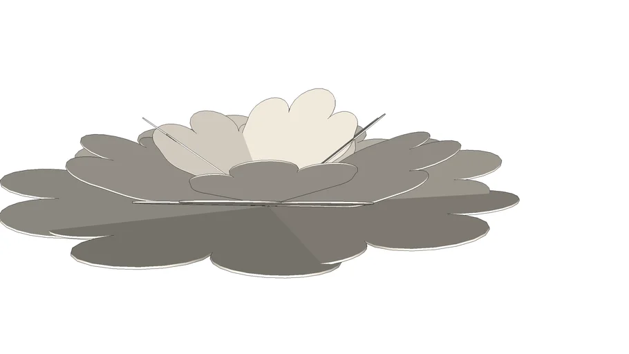 Zgallerie_Flora Wall Decor | 3D Warehouse