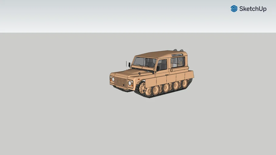 land rover tank | 3D Warehouse