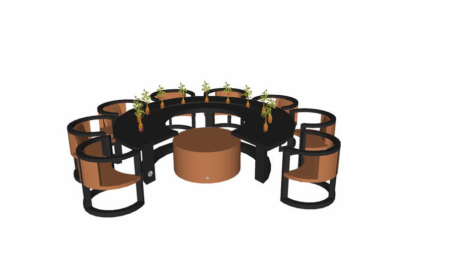 HUGE INDUSTRIAL PARTY TABLE | 3D Warehouse