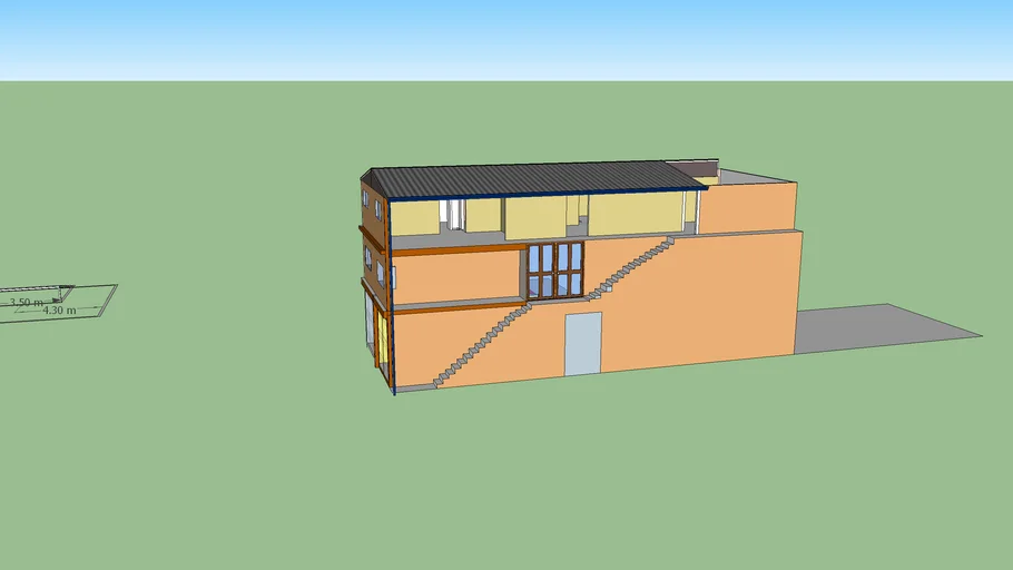 Edificio de 3 niveles | 3D Warehouse