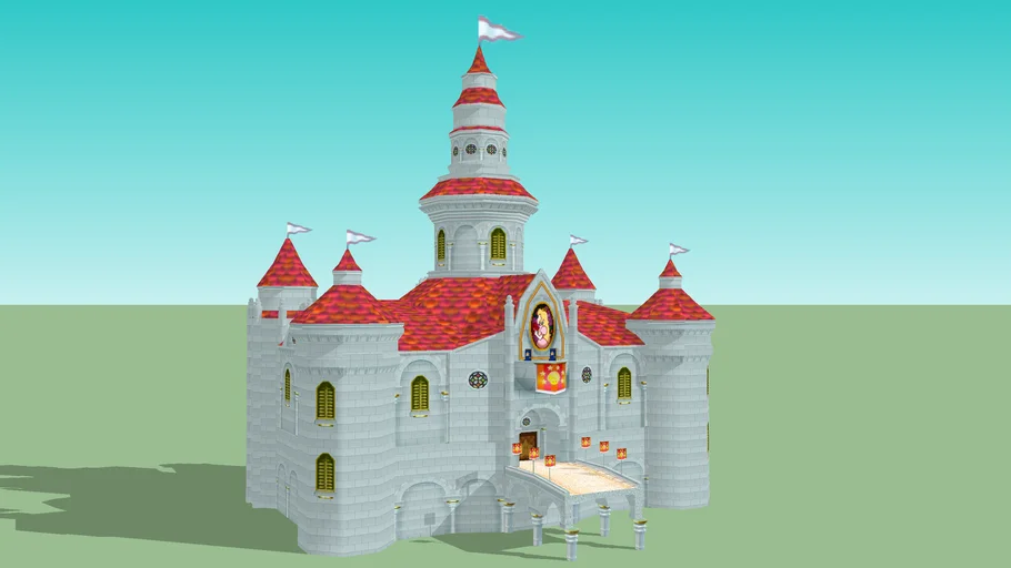Peach's Castle | 3D Warehouse