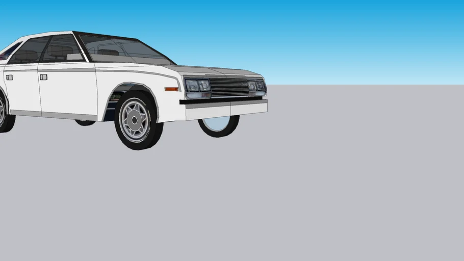 1982 AMC Concord (4-door sedan (landau roof) | 3D Warehouse