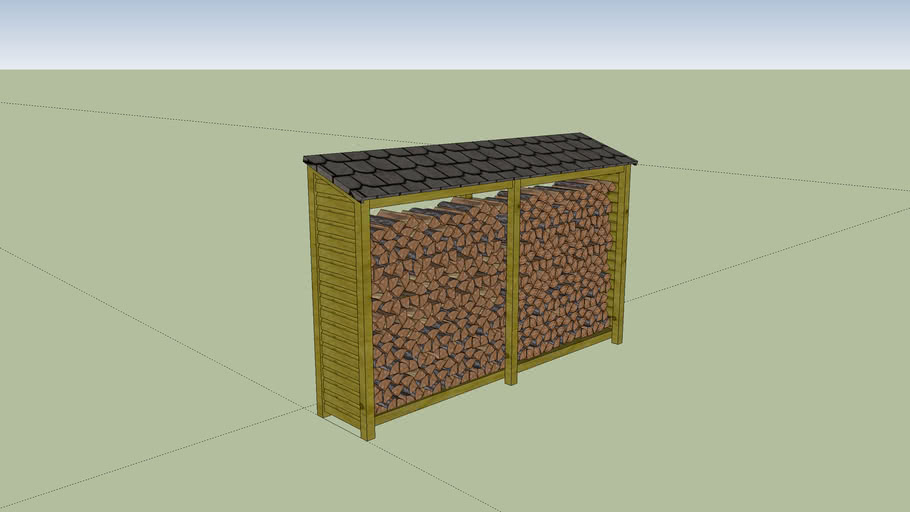 Fire Wood Storage | 3D Warehouse