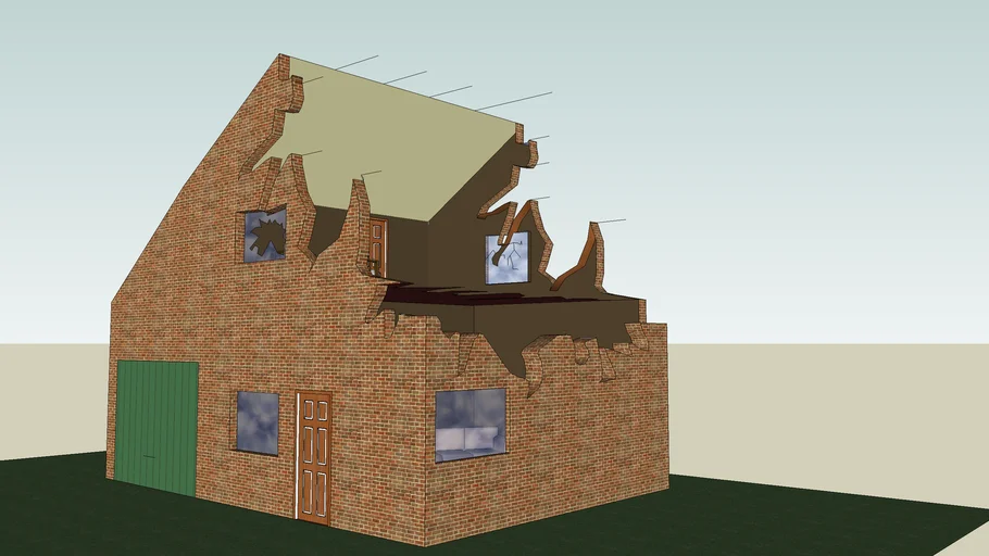 A House In World War II | 3D Warehouse