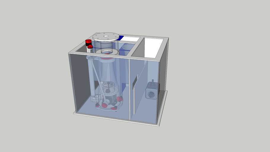 Reef aquarium sump | 3D Warehouse