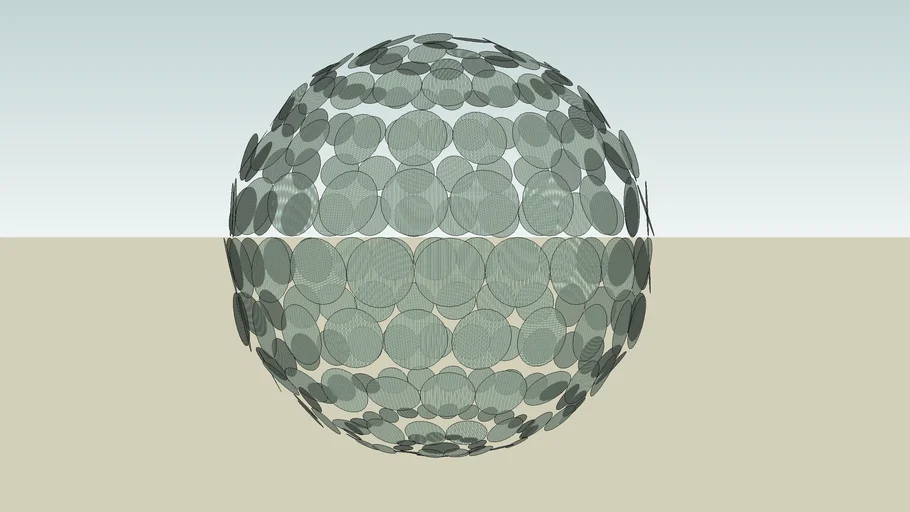 Sphere of Circles | 3D Warehouse