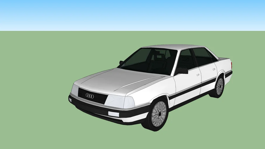 Audi 100 (C3) - 1988 | 3D Warehouse