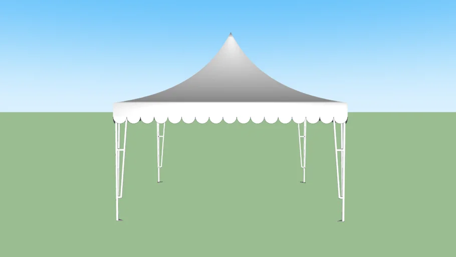 Square Carnival Tent Low Poly | 3D Warehouse