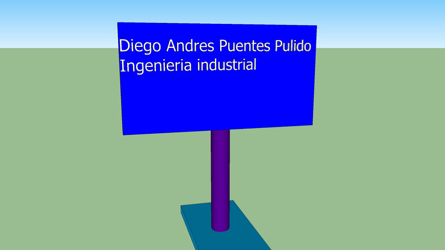 LETRERO | 3D Warehouse