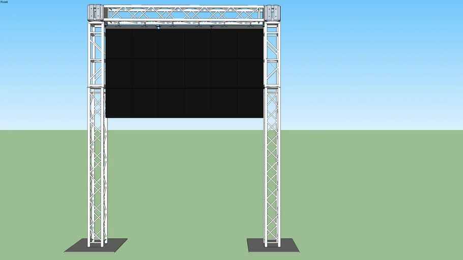 LED WALL And Backdrop 3D Warehouse | atelier-yuwa.ciao.jp