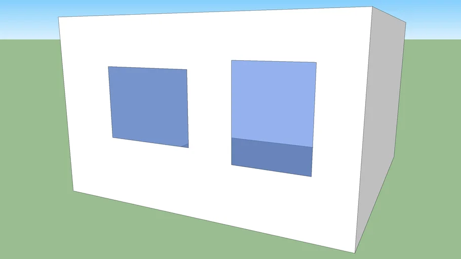 box with windows | 3D Warehouse