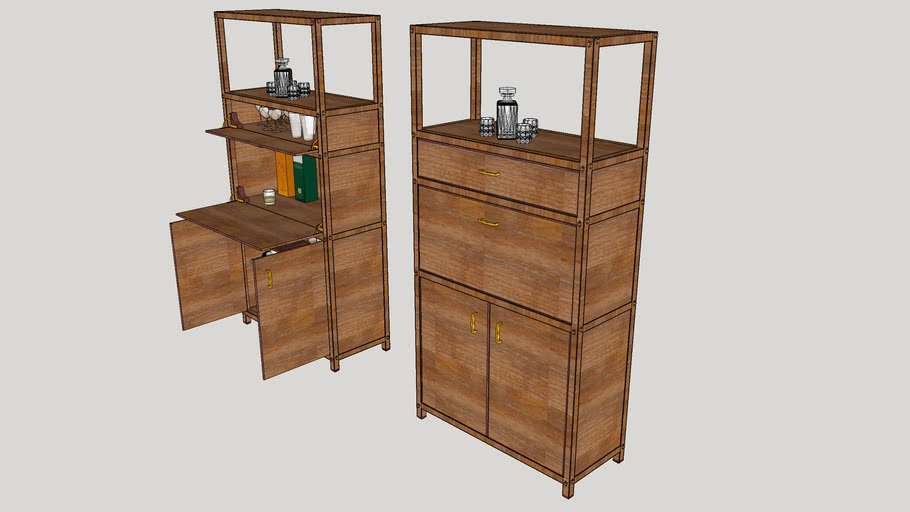 Bar Cabinet | 3D Warehouse