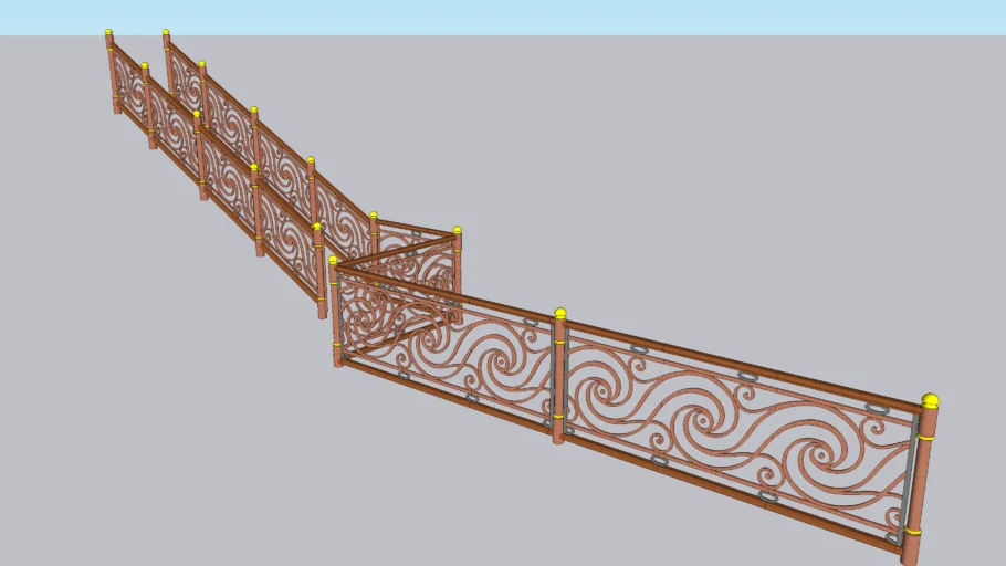 Railing | 3D Warehouse