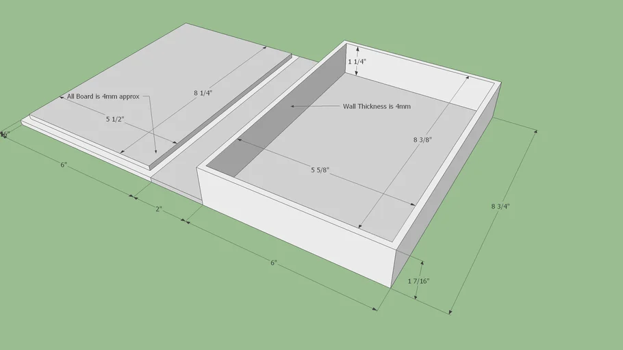 Book Setup Box | 3D Warehouse