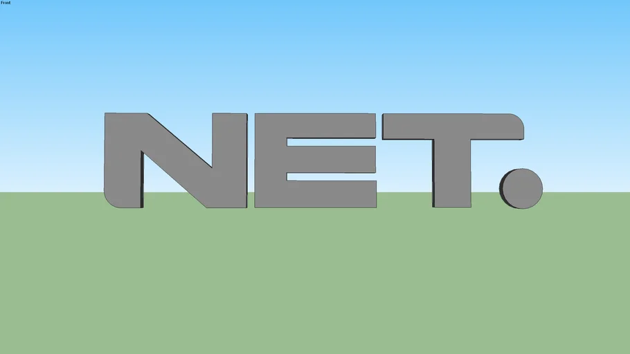 NET. Logo | 3D Warehouse
