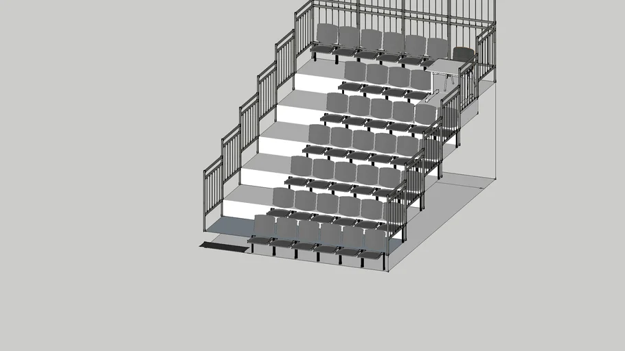 seating Bank 40 | 3D Warehouse