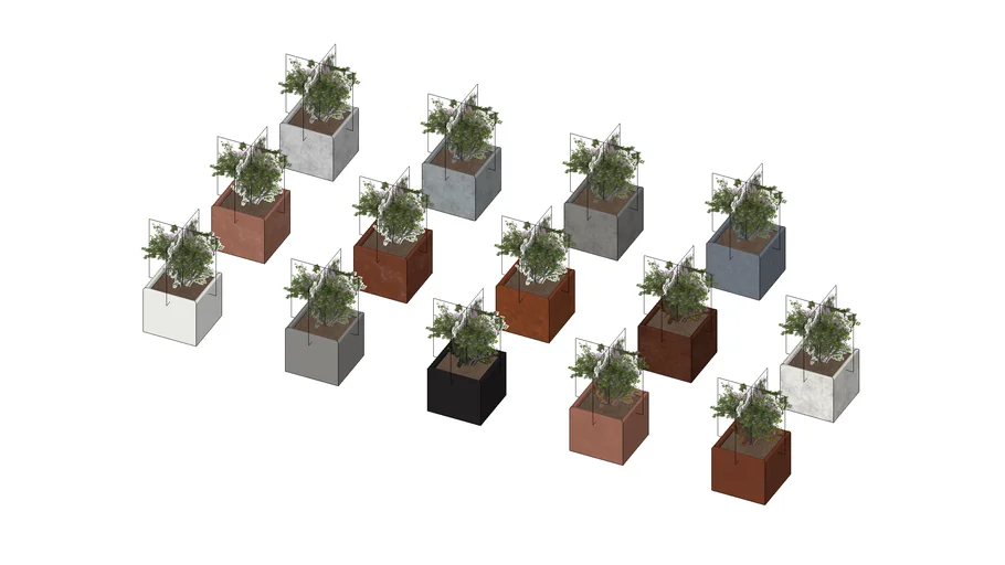 ROCKIT3D Exterior pot 0009 | 3D Warehouse