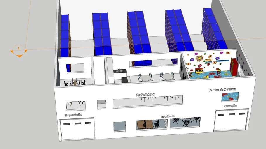 Projeto Armazém | 3D Warehouse