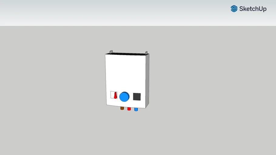 Joolca Hottap portable shower unit | 3D Warehouse